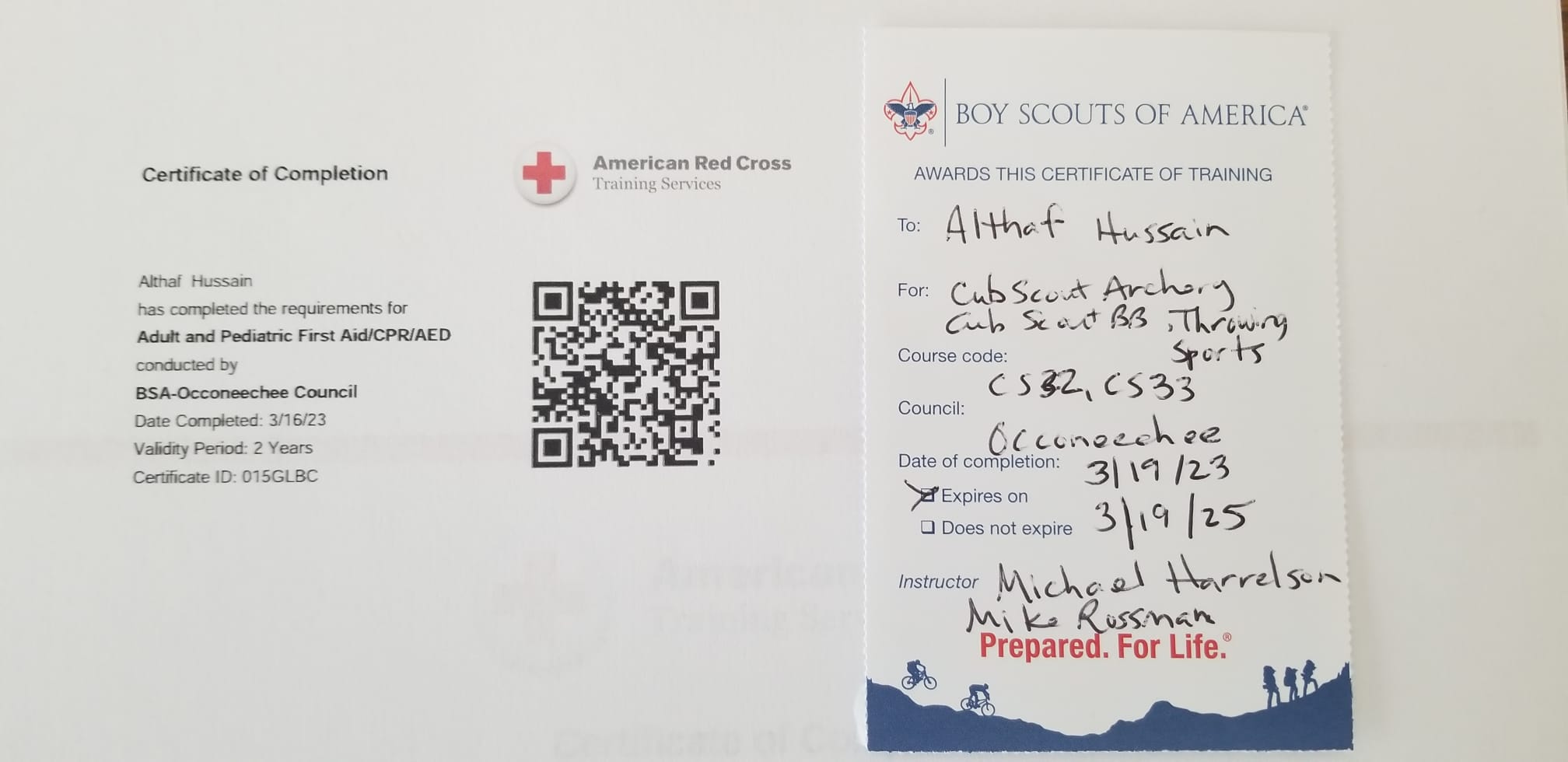 Training: IOLS certified trained leaders – Triangle Muslim Scouts